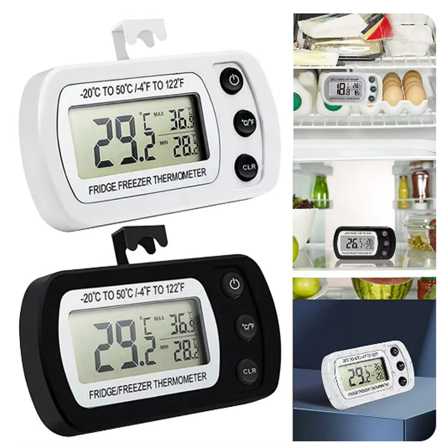 Jual CMT OFIC Fridge Thermometer With Hook Anti-Humidity Refrigerator ...