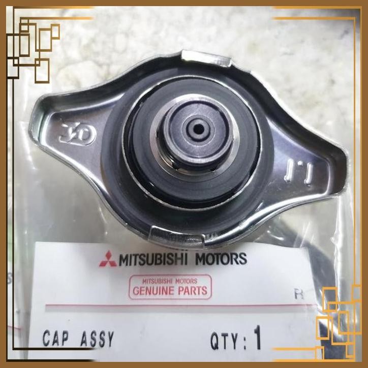 Jual [PMA] TUTUP RADIATOR ASLI MITSUBISHI GRANDIS LANCER GALANT PAJERO ...