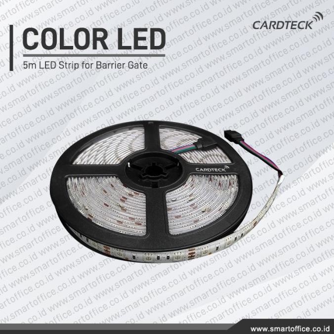 Jual 5M Color Led Strip Lampu Palang Barrier Gate Portal Otomatis Mx50 ...