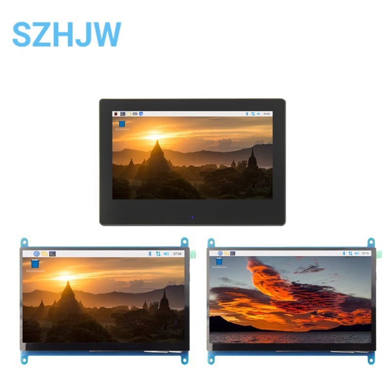 Jual JBS 7 Inch Touch Screen Raspberry Pi 4 Capacitive HDMI-compatible ...