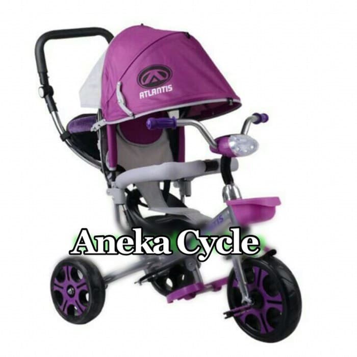 Jual SEPEDA ANAK RODA TIGA STROLLER TRICYCLE JAGAAN DORONGAN ET 8801 ...