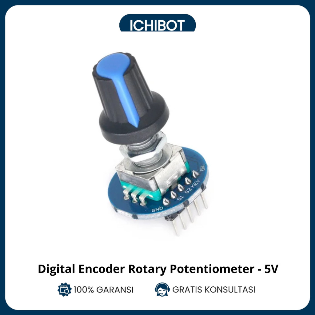 Jual Digital Encoder Rotary Potentiometer - 5V | Shopee Indonesia