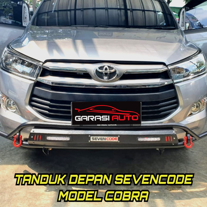 Jual Tanduk Depan All New Innova Reborn Sevencode Cobra Towing Bumper Besi | Shopee Indonesia