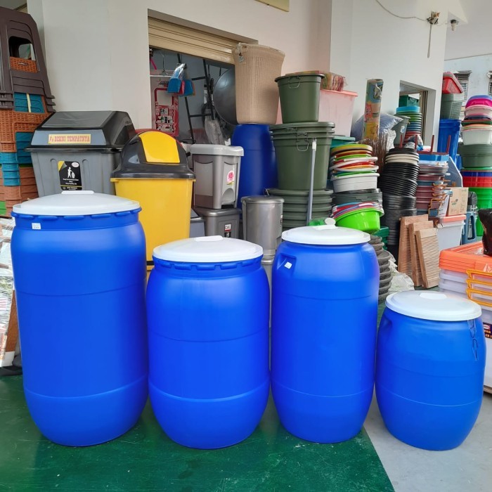 Jual Tong Air 60-90-120-150 Liter Green Leaf | Shopee Indonesia