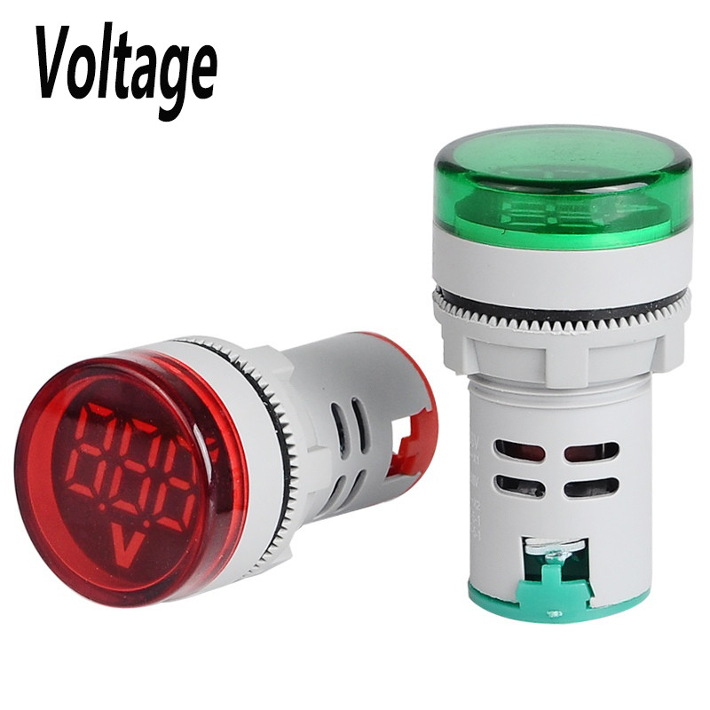 Jual New 22mm LED Digital Display Gauge Volt Voltage Meter Indicator ...