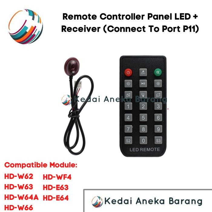 Jual IR Infrared Remote Controller Huidu Panel LED Running Text ...