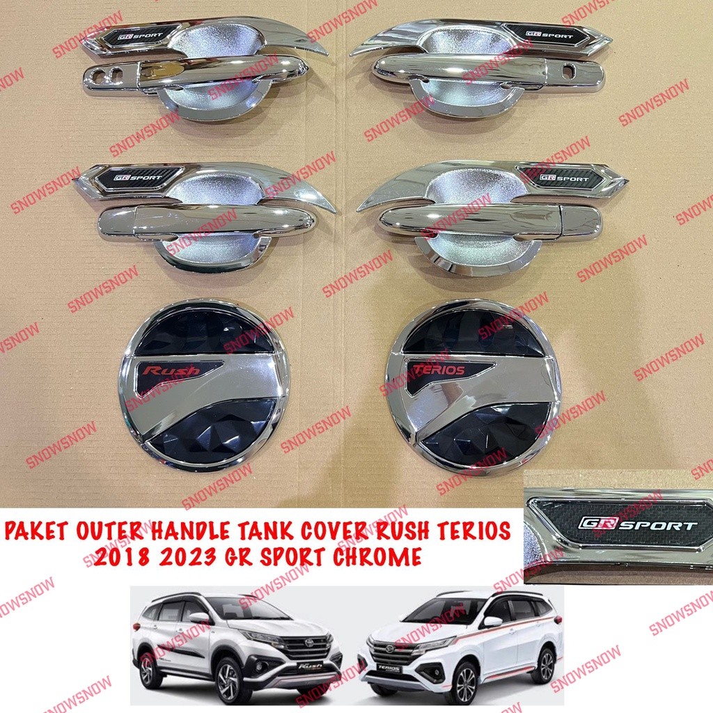 Jual Paket Outer Handle Tank Cover Rush Terios 2018 2020 2023 2024 2025 ...