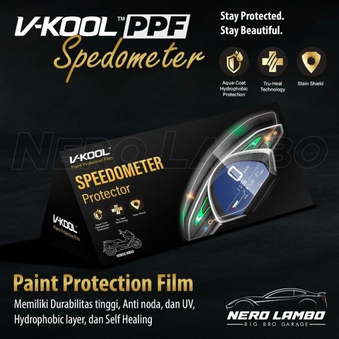 Jual VKOOL PPF SPEEDOMETER MOTOR YAMAHA AEROX 155 CONNECTED ORIGINAL ...