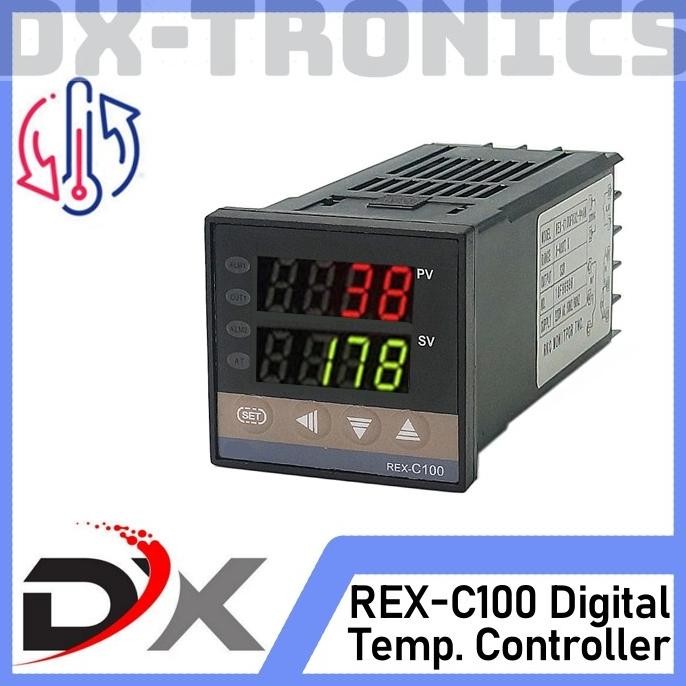 Jual Trending Pid Rex C100 Temperature Controller Thermostat C-100 C 100 | Shopee Indonesia