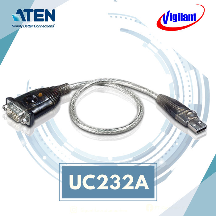 Jual HARGA DISC - ATEN UC232A USB to RS-232 Adapter (35cm) | Shopee ...