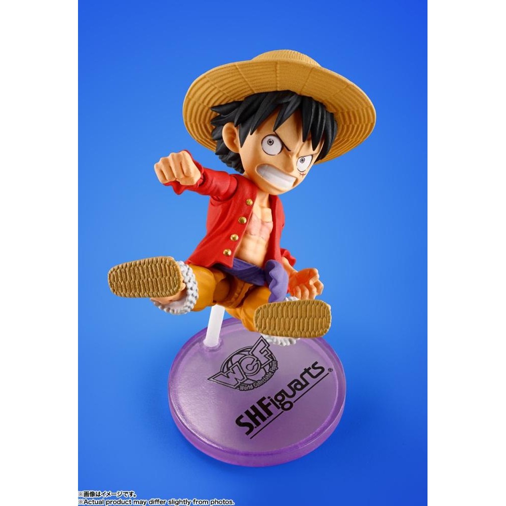 Jual Promo World Collectable Figure x S.H.Figuarts Monkey. D. Luffy 75mm Action Figure WCF x SHF ...