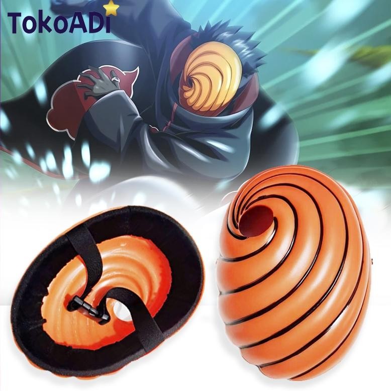Jual Mask Obito Orange Tobi Obito Uchiha Naruto Cosplay Anime Cosplay ...