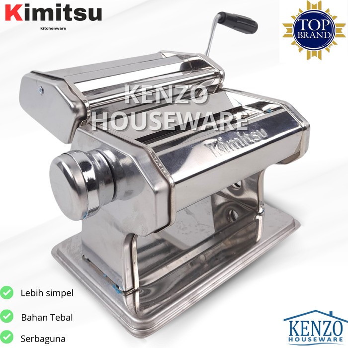 Jual Gilingan Mie Molen Pangsit Pasta Noodle Maker Atlas Stainless | Shopee Indonesia