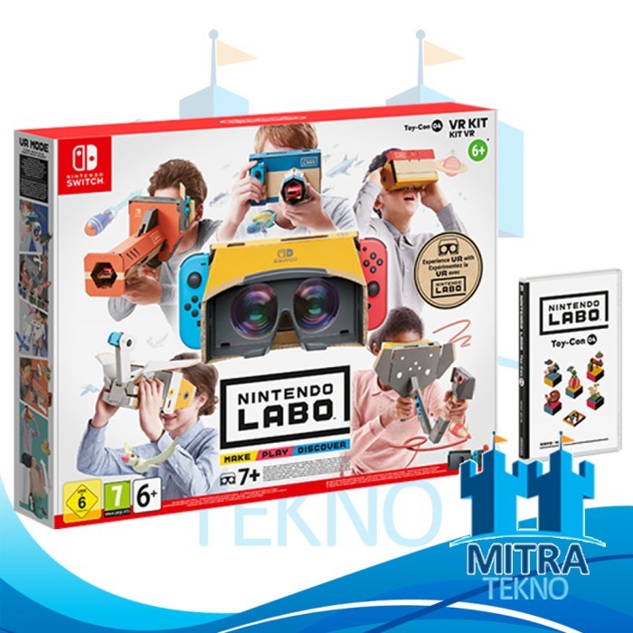 Jual Nintendo Switch LABO - Toy Con 04 - VR KIT | Shopee Indonesia