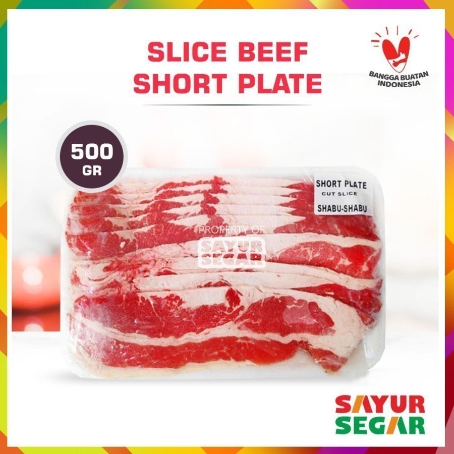 Jual Daging Sapi Premium - Slice Beef Short Plate [500G] Shabu-Shabu ...