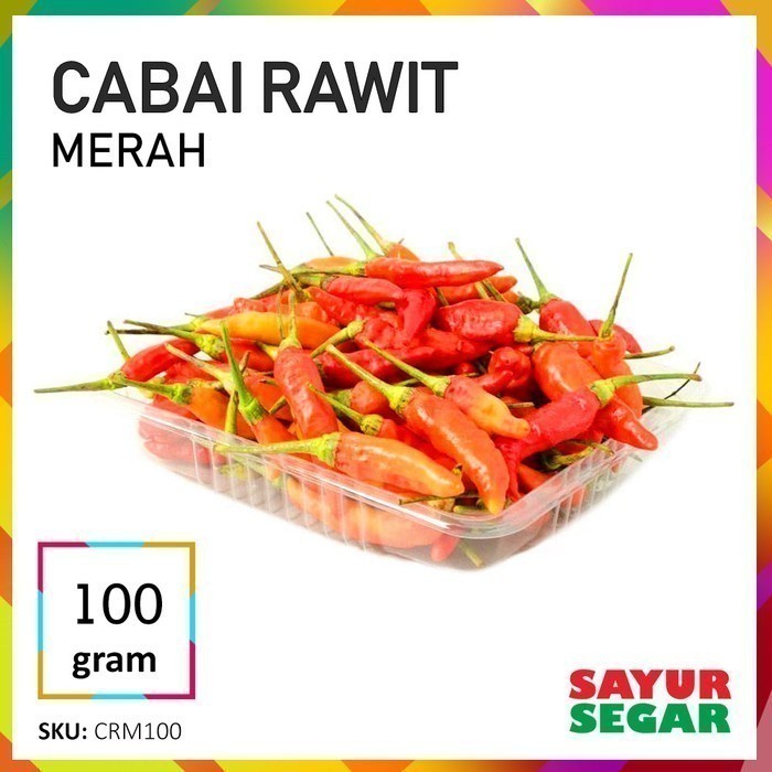Jual Cabai / Cabe Rawit Merah / Cabe Setan [100G] Fresh | Shopee Indonesia