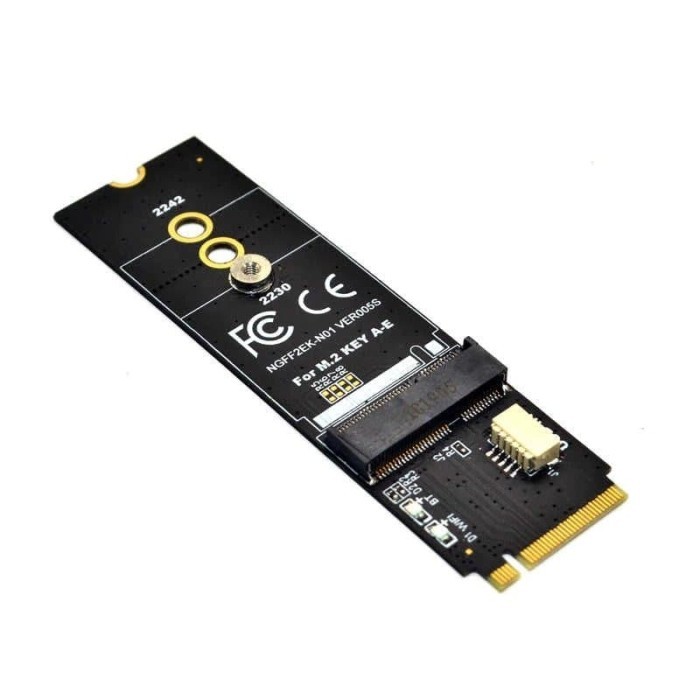 Jual M 2 Key M To Key A E E Adapter Riser Card For M 2 Ngff Pcie Wifi Card Shopee Indonesia