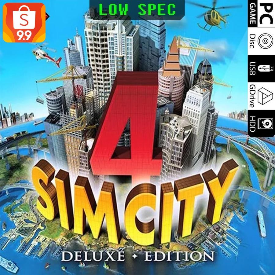 Jual simcity 4 deluxe edition pc full version/game pc game/games pc ...