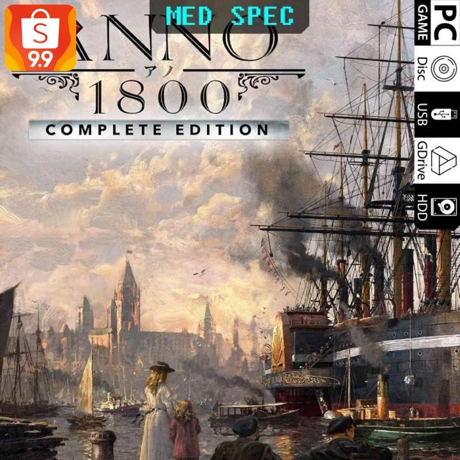 Jual anno 1800 complete edition pc full version/game pc game/games pc ...