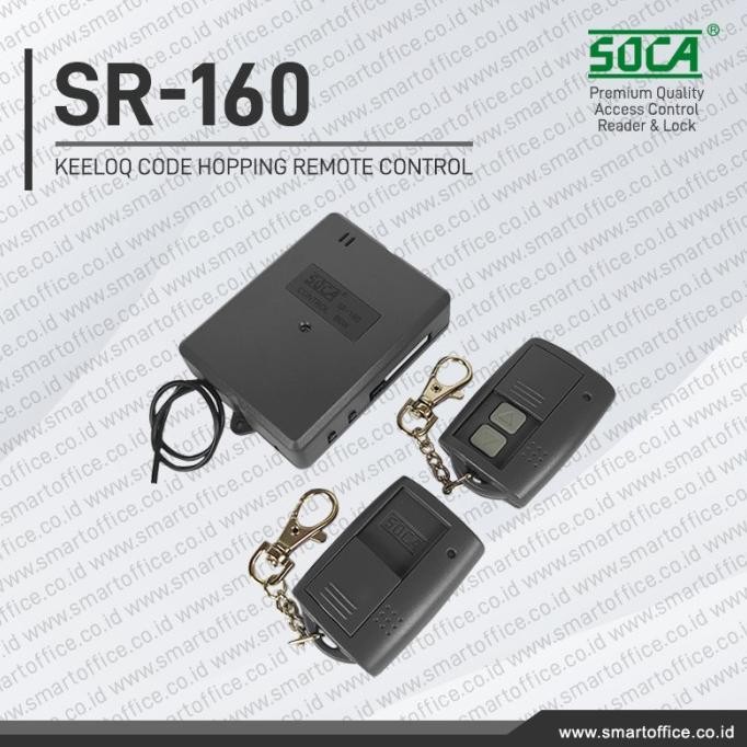 Jual Soca Wireless Push Button Receiver With 2 Remote Control Access ...