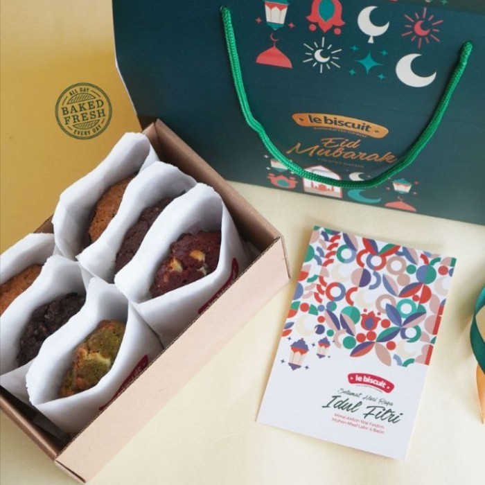 Jual New! le biscuit Parcel Hampers Lebaran Idul Fitri - 1 Box 6 Giant ...