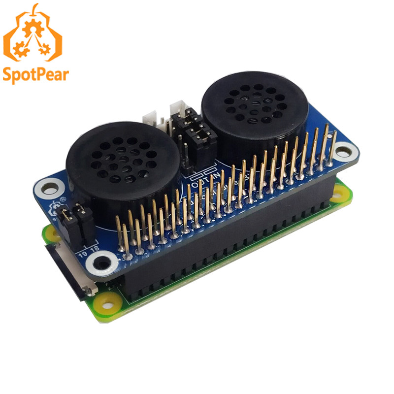 Jual SINARJAYYA Raspberry Pi zero/3B/4B speaker expansion board GPIO audio amplification PWM ...