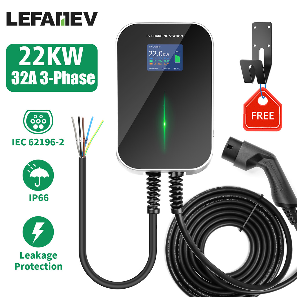 Jual Sale EV Charger 32A 3 Phase EVSE Wallbox EV Charging Station with ...
