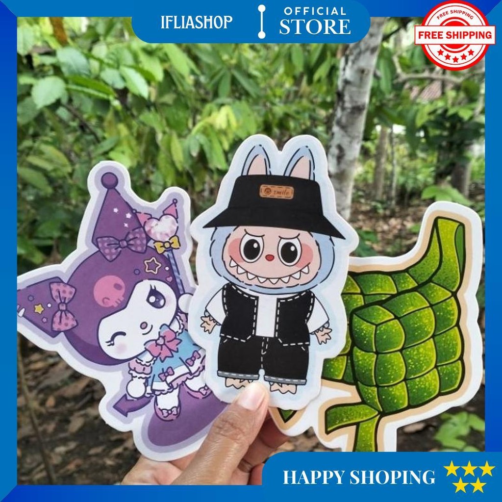 Jual Amplop Lebaran 3D Labubu Kuromi Muslim Ketupat Isi 5 Pcs D Sale ...