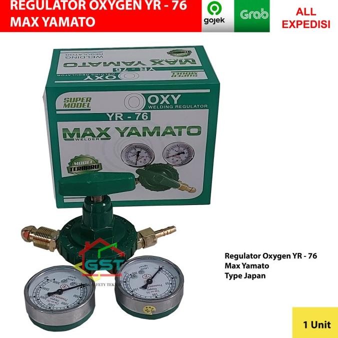 Jual regulator oxygen max yamato yr 76 type japan stok terbatas | Shopee Indonesia