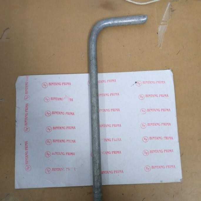 Jual BOLT ANCHOR / BAUT ANGKUR M16 X 40CM HOTDIP GALVANIS PLUS MUR ...