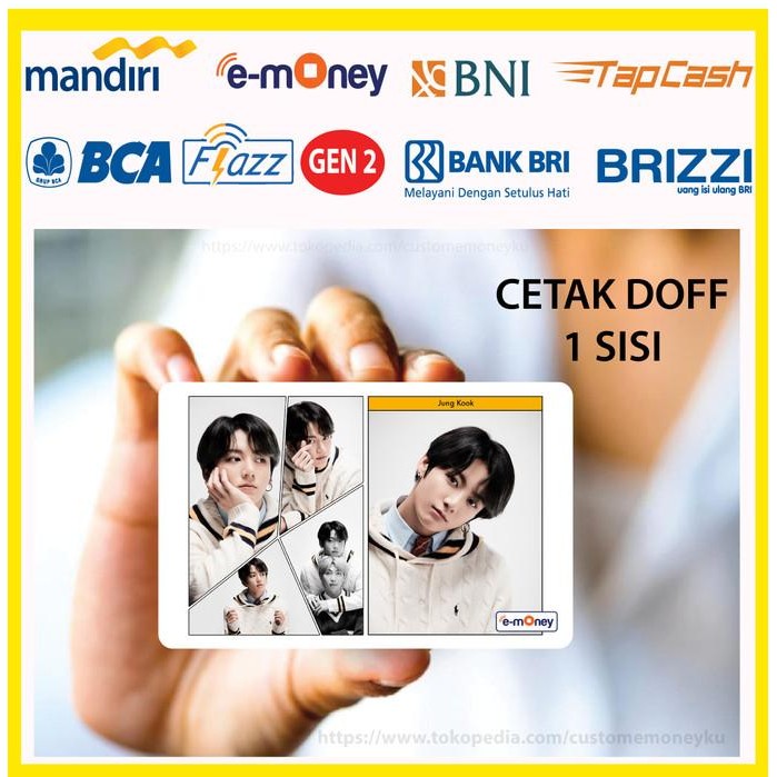 Jual BCA FLAZZ GEN 2 ETOLL DESIGN JUNGKOOK JK MAP OF THE SOUL MOTS - 1 ...
