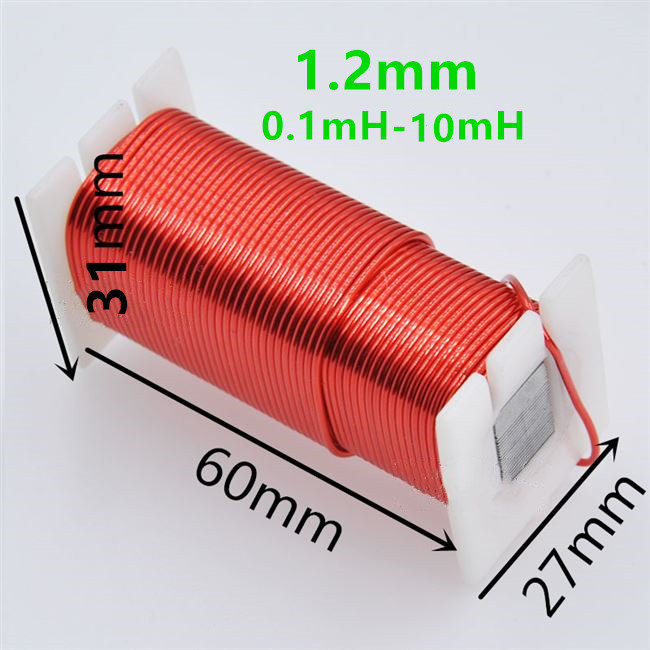 Jual 1.2mm iron core inductor silicon steel sheet cored copper coil 4N ...