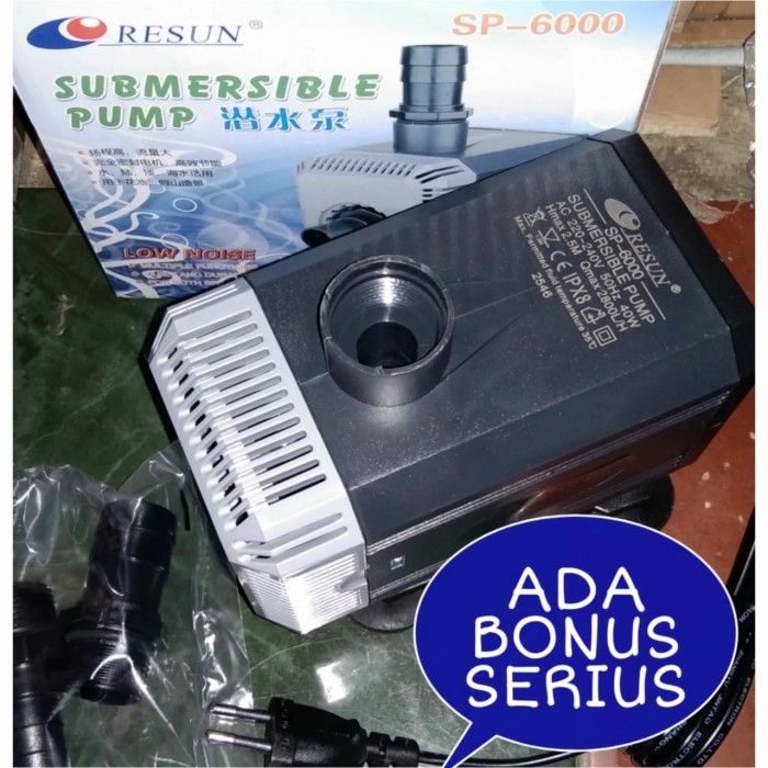 Jual Resun Sp6000 Pompa Celup Air Kolam Aquarium Hidroponik Submersible ...