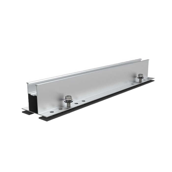Jual Hopergy Mini Mounting Rail Aluminium Solar Pv Module Braket Panel ...