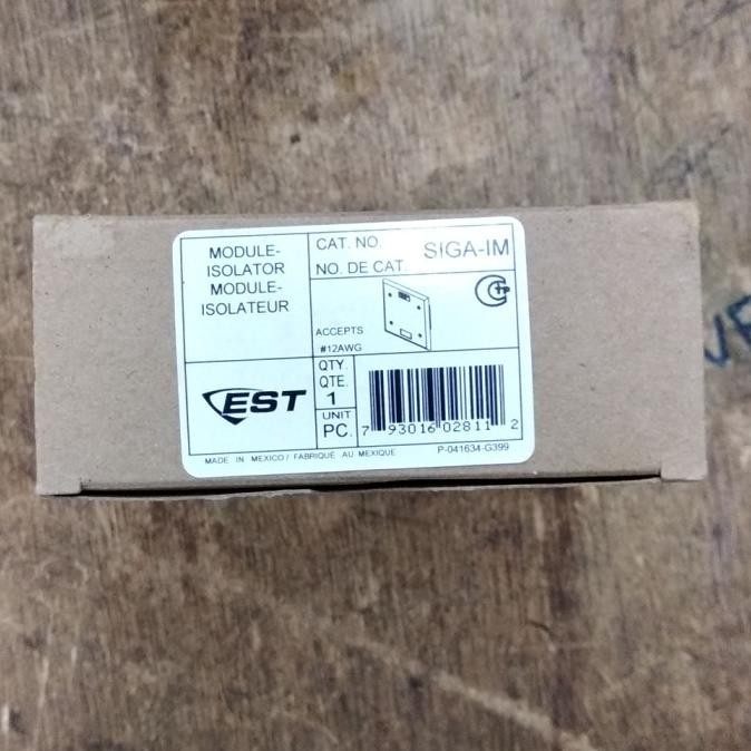 Jual MODULE ISOLATOR TIPE SIGA-IM MERK EST EDWARDS ALARM | Shopee Indonesia