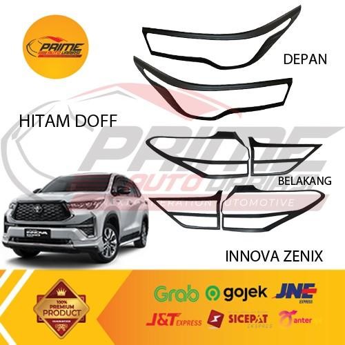 Jual PAKET GARNISH DEPAN BELAKANG INNOVA ZENIX - HITAM DOFF | Shopee Indonesia