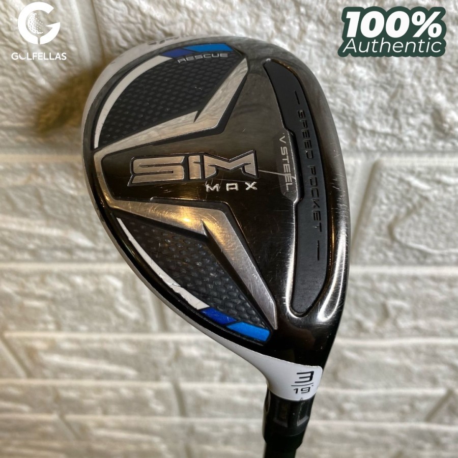 Jual Taylormade Sim Max Rescue 3/19 Tensei TM60 Flex R + HC | Shopee ...
