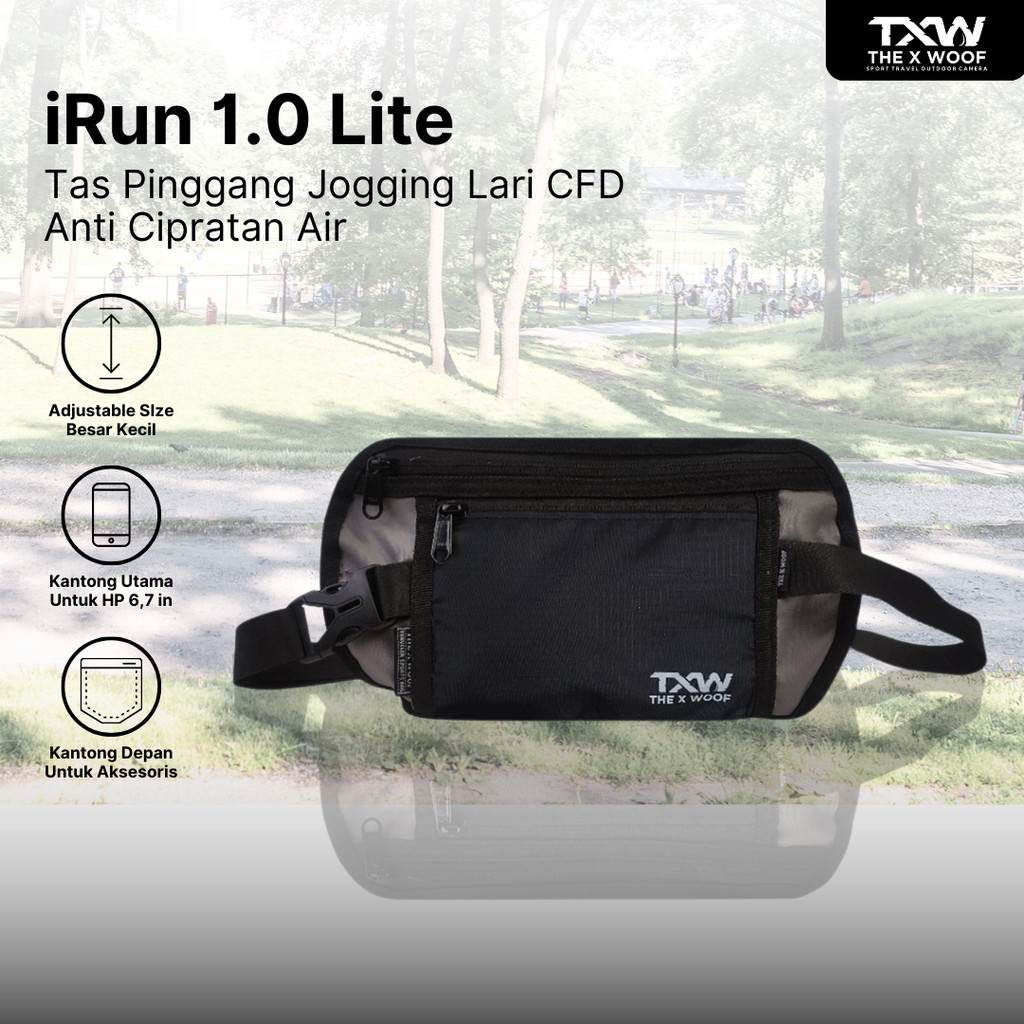 Jual Tas Jogging Tas Lari Waist Bag UltraLight Ringan Tas CFD Anti ...