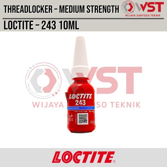 Jual Henkel Loctite 243 10ml Threadlocker Medium Strength Lem Baut | Shopee Indonesia