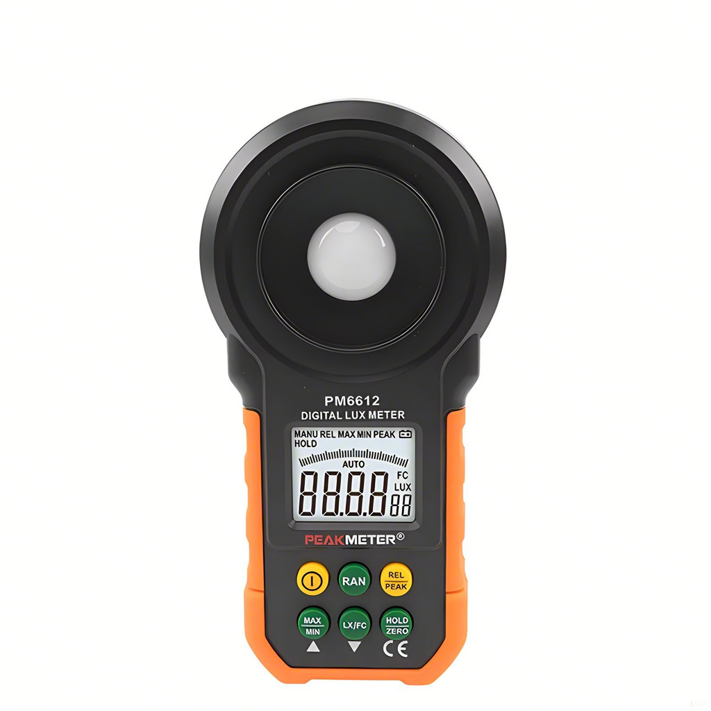 Jual MADURAJAYYA Peakmeter PM6612/PM6612L Lux Light Environmental Meter 200000 Counts light ...