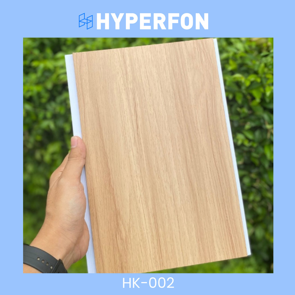 Jual Hyperfon Plafon PVC Serat Kayu Doff Tebal 8mm Per 1 Meter - HK 002 ...