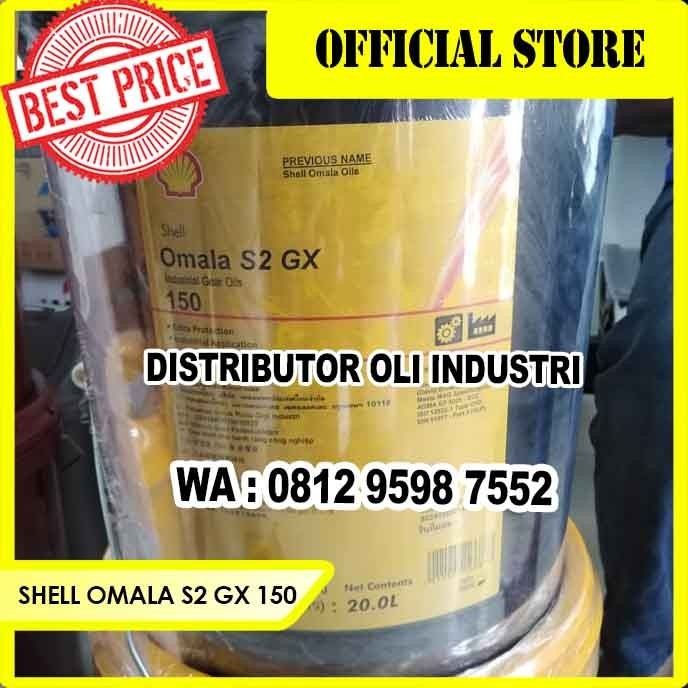 Jual Baru Shell Omala S2 G / Gx 150 ( Oli Gearbox - Iso Vg 150 ...
