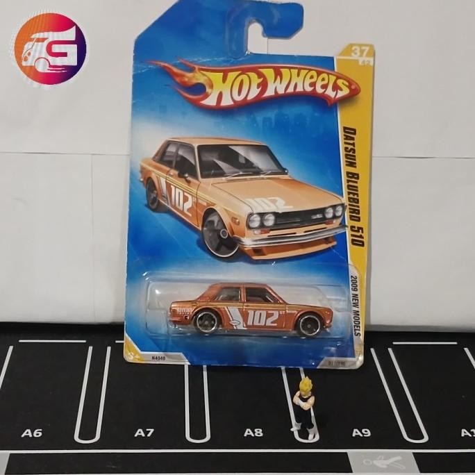 Jual RESTOCK HOT WHEELS DATSUN BLUEBIRD 510 JUN IMAI GOLD (AKTA, CARD ...