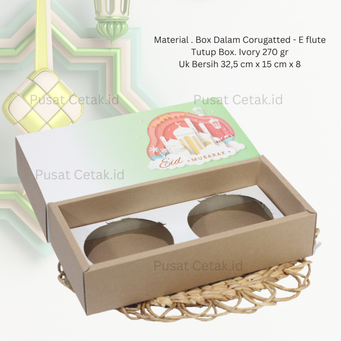 Jual BOX HAMPERS IMLEK /DUS KUE IMLEK / KOTAK KUE KERING IMLEK /DUS ...