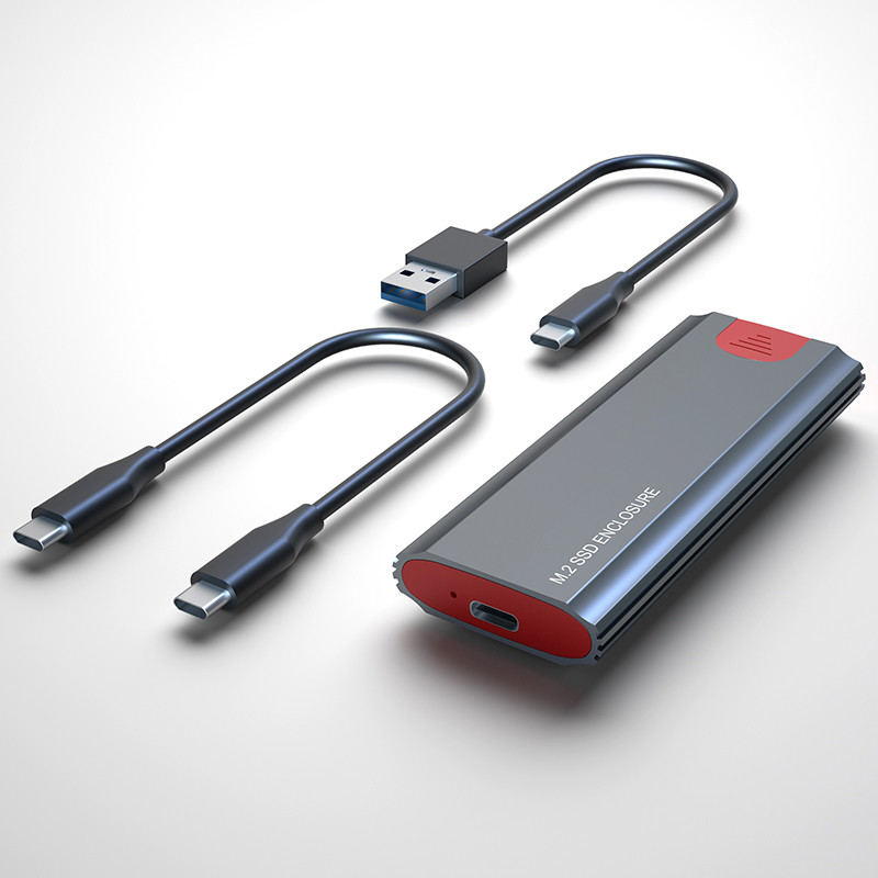Jual BARU NVME Enclosure Type C USB 3.1 10G Adapter Case SSD M2 NVME ...