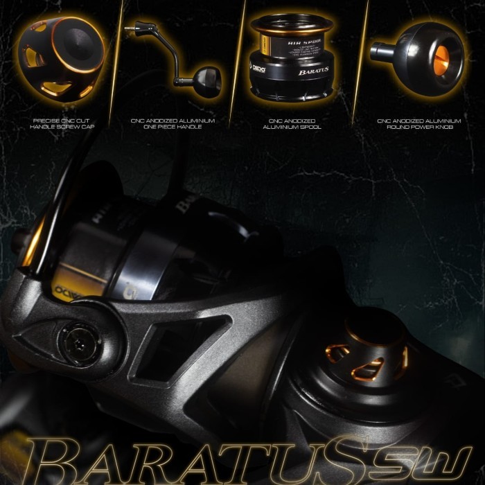 Jual REEL DAIDO BARATUS SW 1000 PS-6000 HS POWER HANDLE | Shopee Indonesia