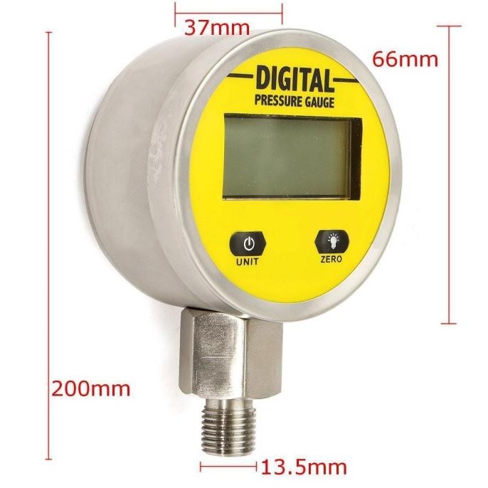 Jual Digital Manometer Pressure Test Gauge Calibrator 250 Bar 2,5 MPa ...