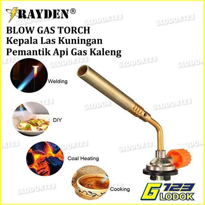 Jual Gas Blow Torch Flame Gun Kepala Las Welding Pematik Gas Api ...