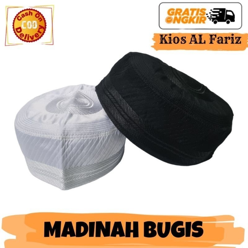 Jual Peci MADINAH BUGIS BANGLADESH , Peci Haji Madinah Bugis Kopiah ...