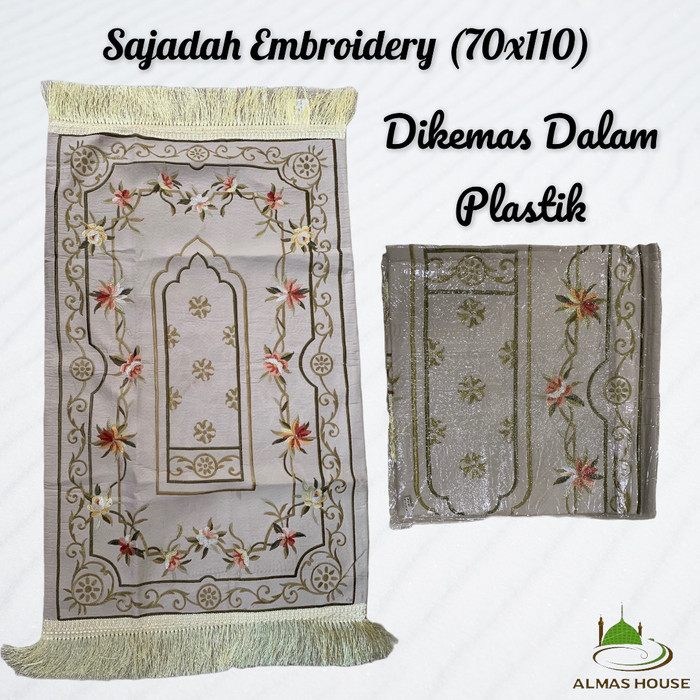 Jual Sajadah Exclusive Embroidery Butt Kashmiri Style Bordir Sulam ...